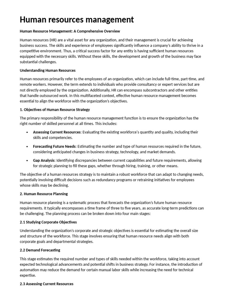 12-Human Resources Management | PDF | Recruitment | Human Resources