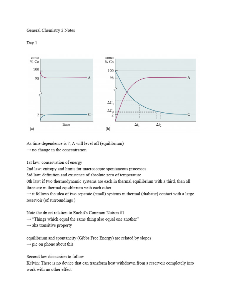 General Chemistry 2 Study Notes | PDF | Atomic Orbital | Chemical ...