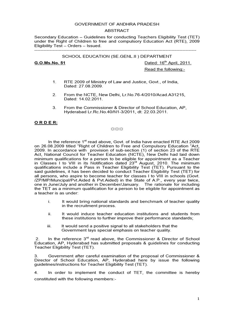 Go MS 51 DT 16 04 2011 New | PDF