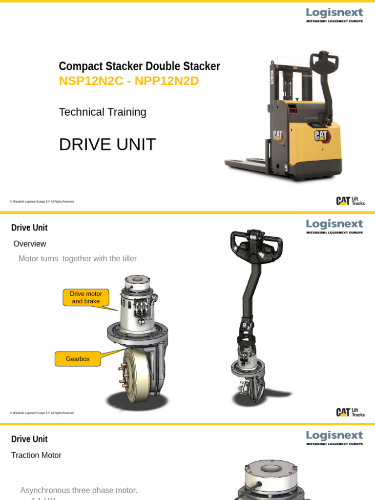 NSP-NPP Drive Unit | PDF | Electric Motor | Gear
