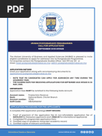 MCA Application Form 2025-2026 | PDF | Secondary Education | Qualifications