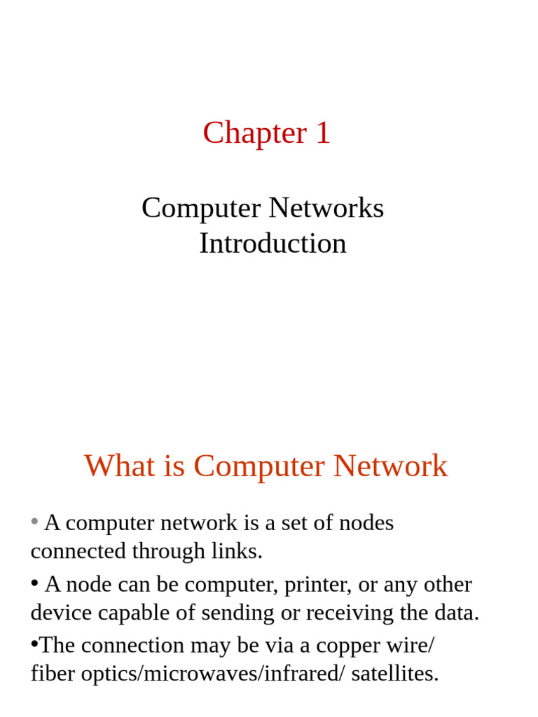 Unit-1 FCN | PDF | Network Topology | Internet Protocol Suite