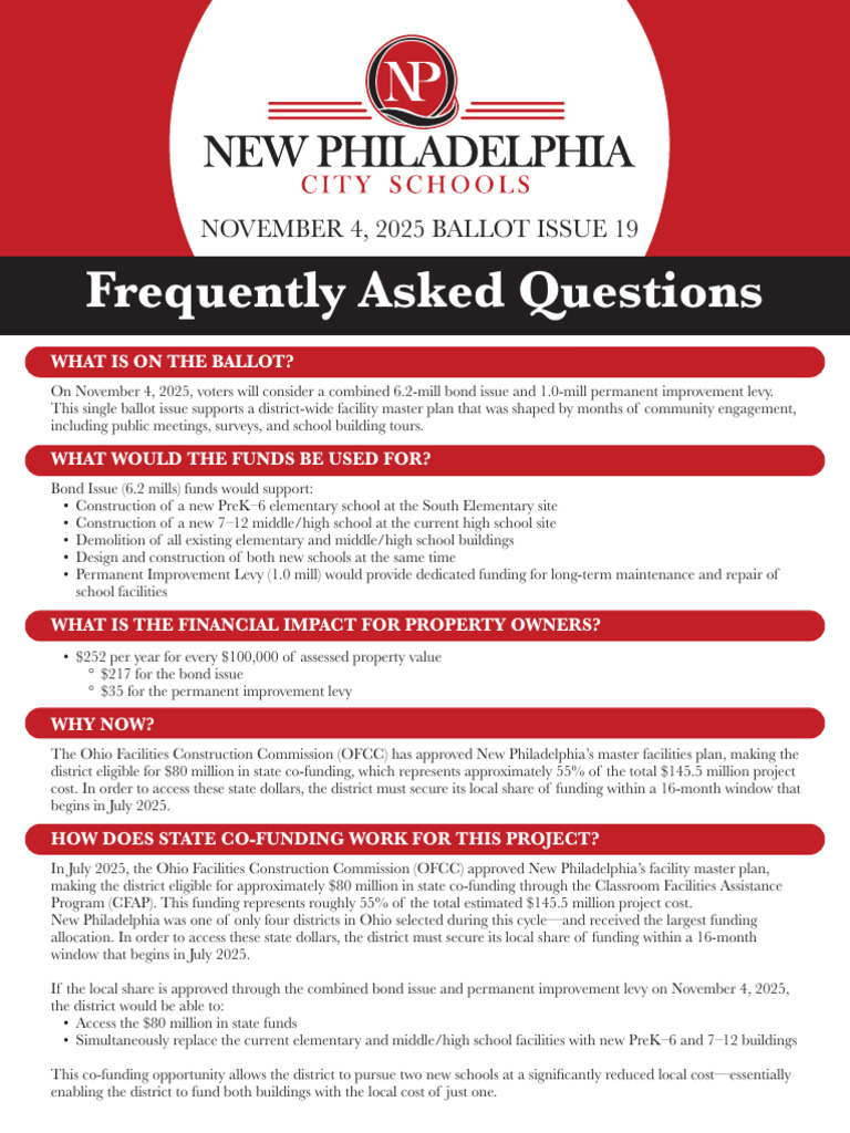NP 2025BallotIssueFAQ Final Digital | PDF | Debt | Taxes