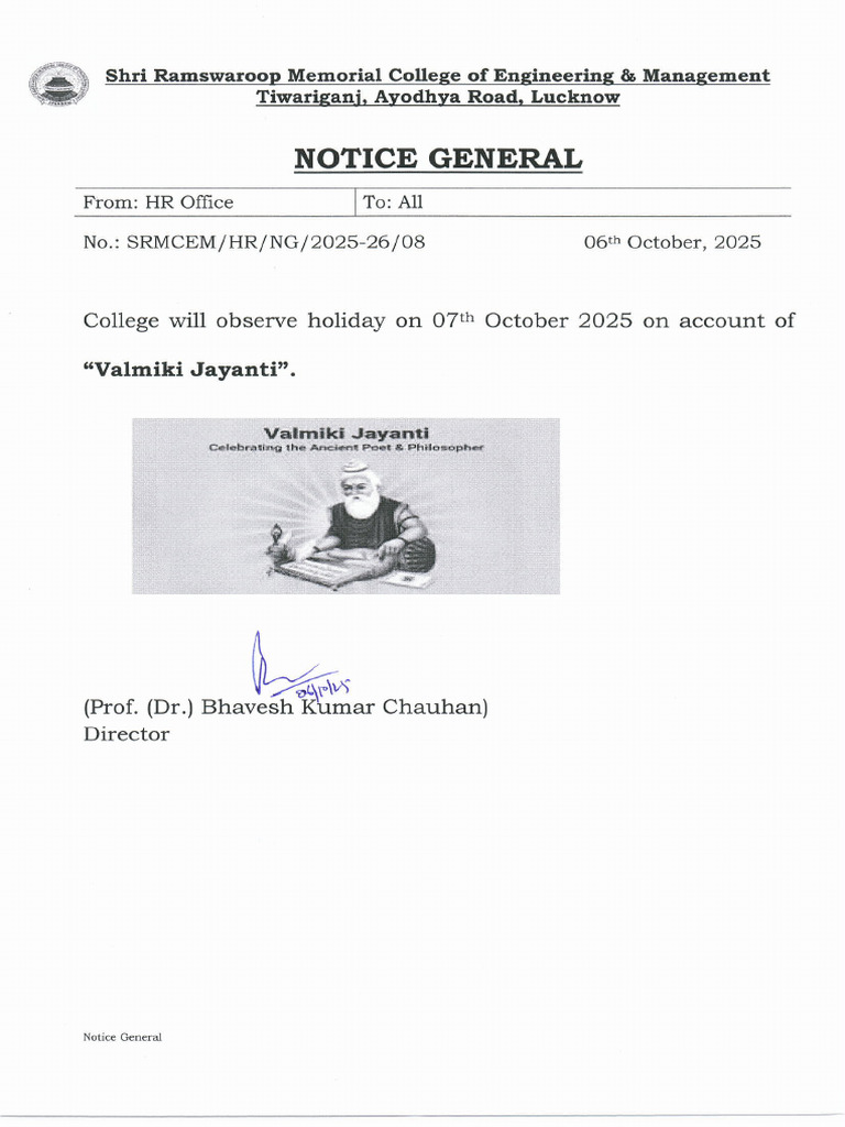 Notice General 08 | PDF