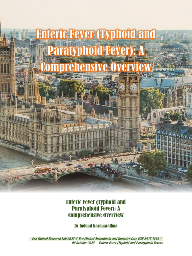 Enteric Fever Overview: Typhoid & Paratyphoid | PDF | Salmonella ...