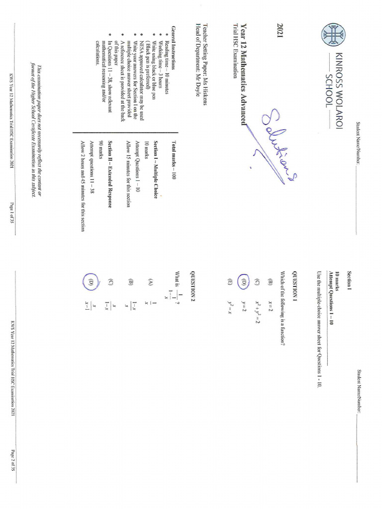 2021 Kinross Adv Trial Solns | PDF