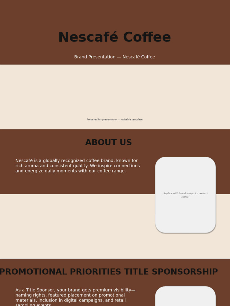 Nescafe Coffee Presentation v2 | PDF