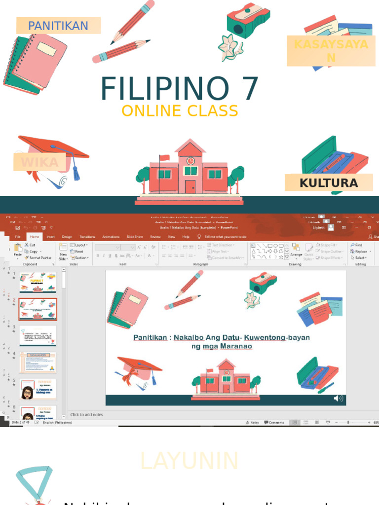 Aralin 1 Nakalbo Ang Datu (Kumpleto) | PDF