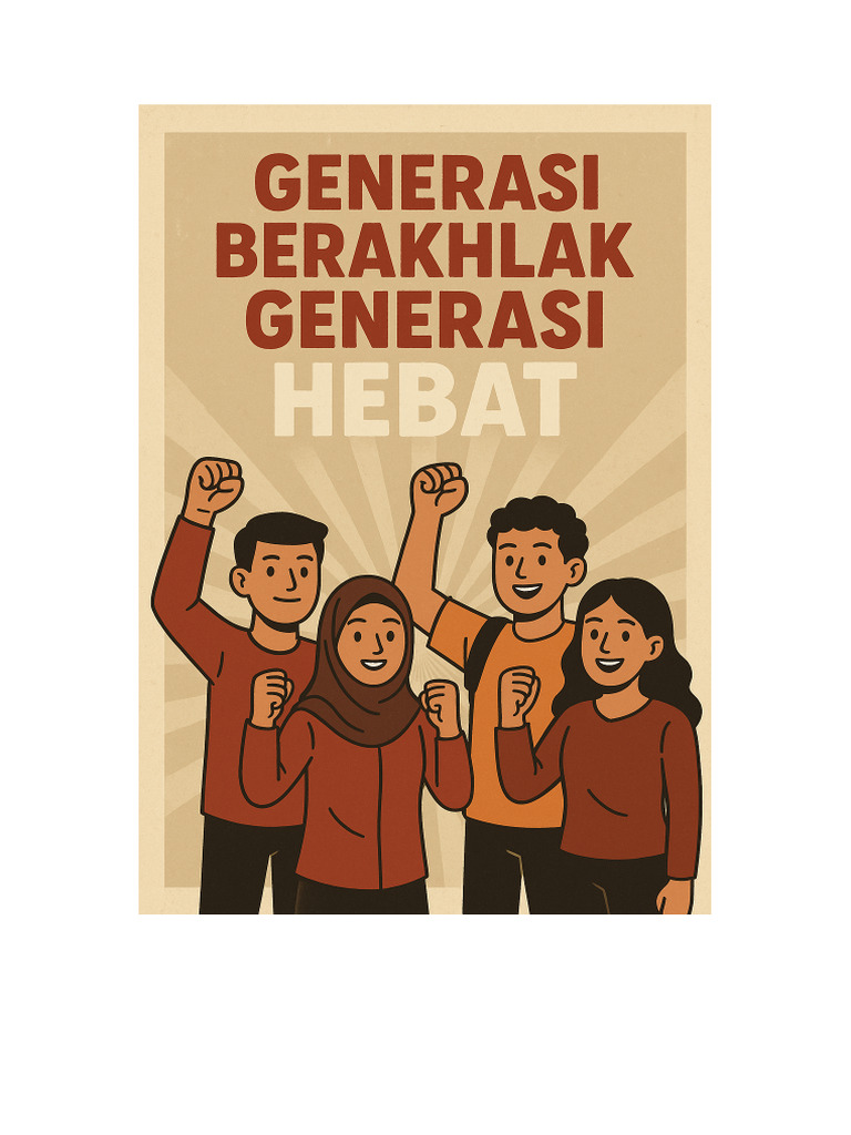 Poster Generasi Berakhlak | PDF