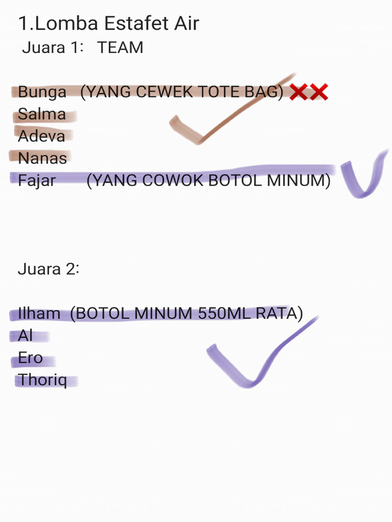 List Barang Hadiah Eauforia | PDF