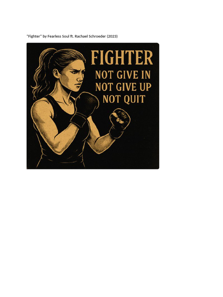 Fighter | PDF