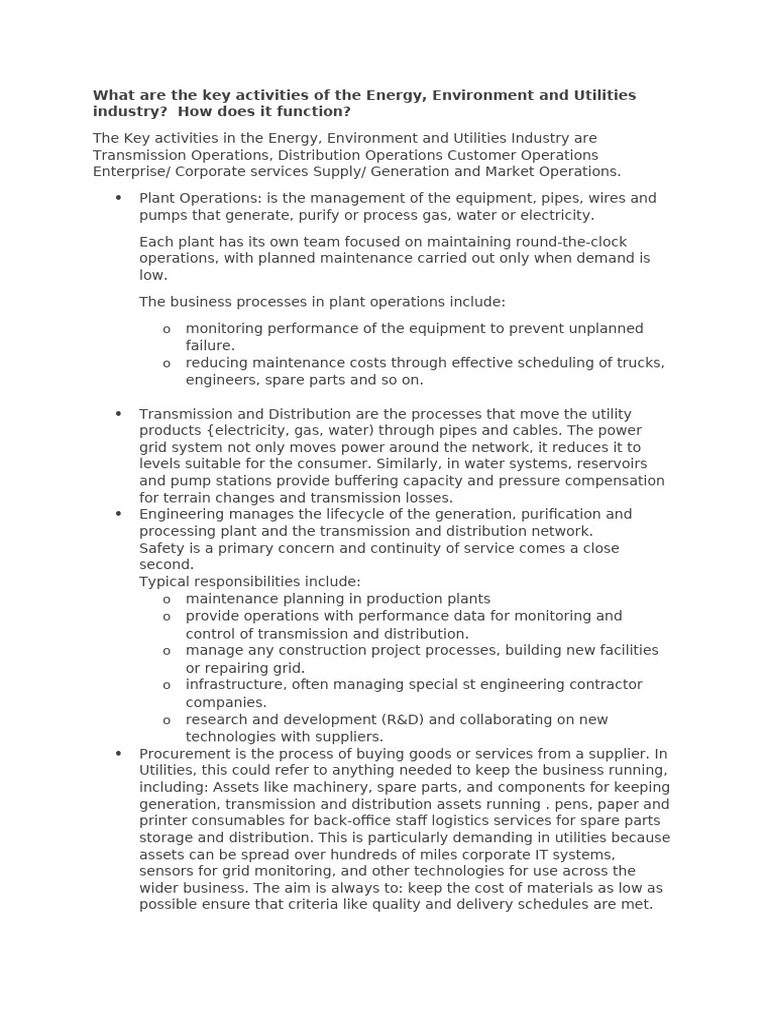 QndA jump | PDF | Public Utility | Electricity Generation