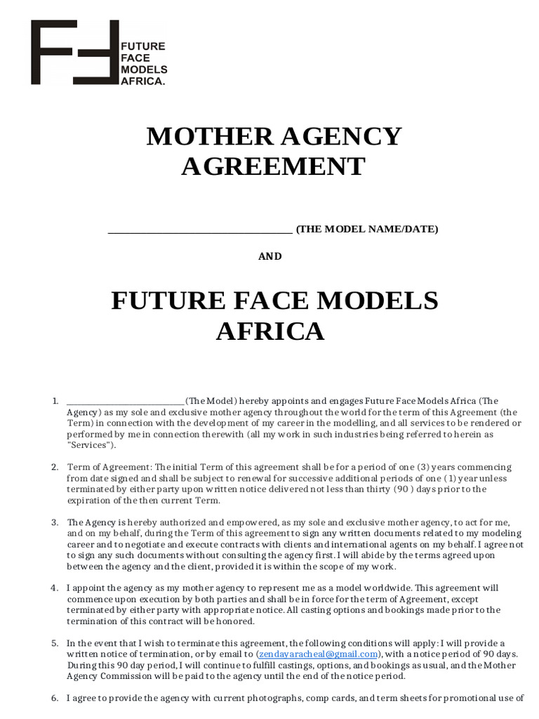 FFMA CONTRACT-2 | PDF | Common Law | Justice