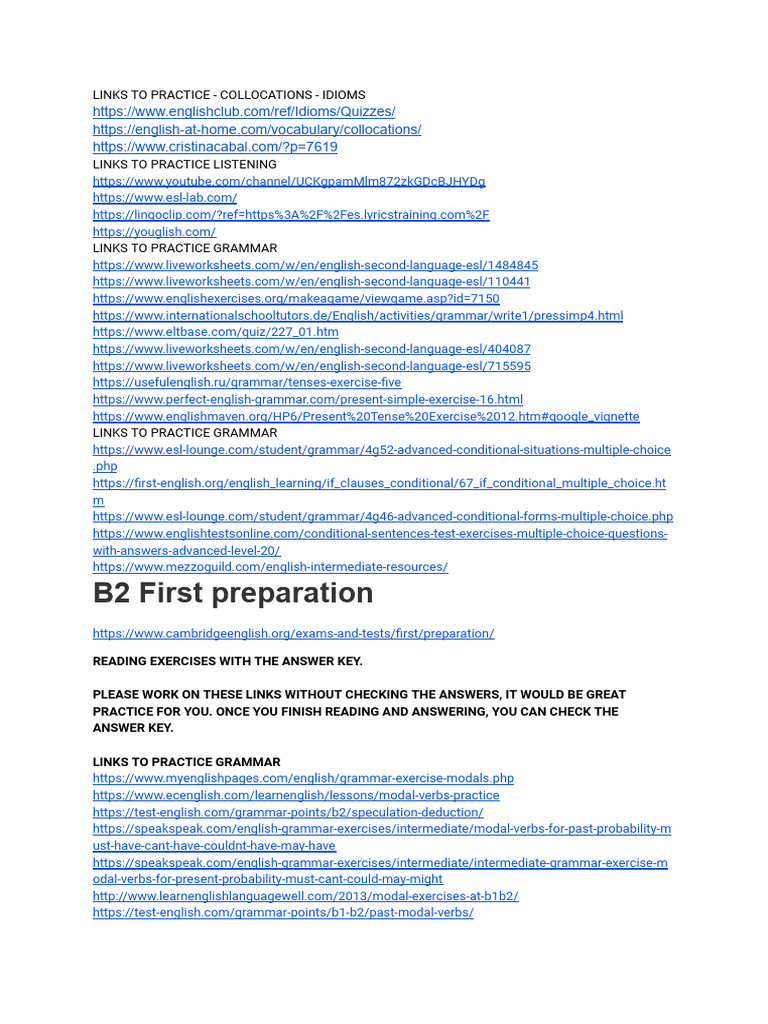 Ecce English Resources | PDF