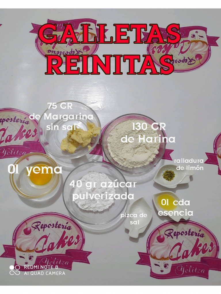 Galletas Reinitas | PDF