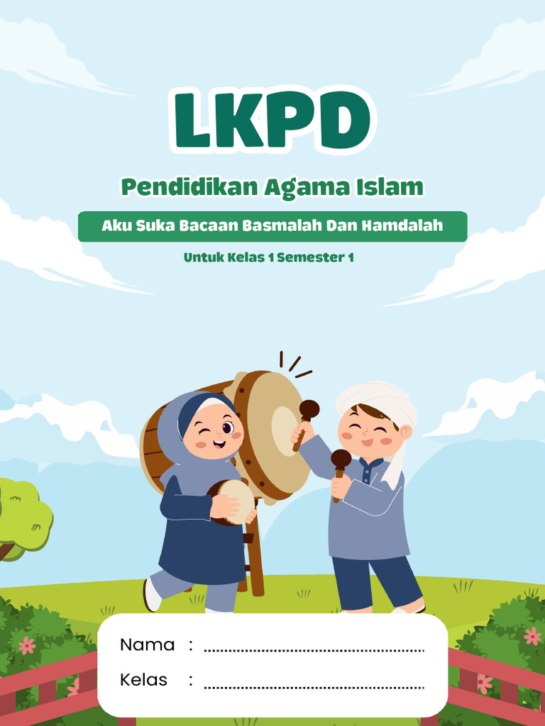 LKPD Bacaan Basmalah dan Hamdalah Kelas 1 | PDF