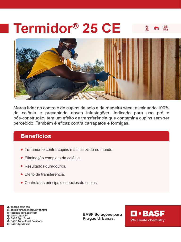 Termidor® 25 CE: Controle de Cupins | PDF