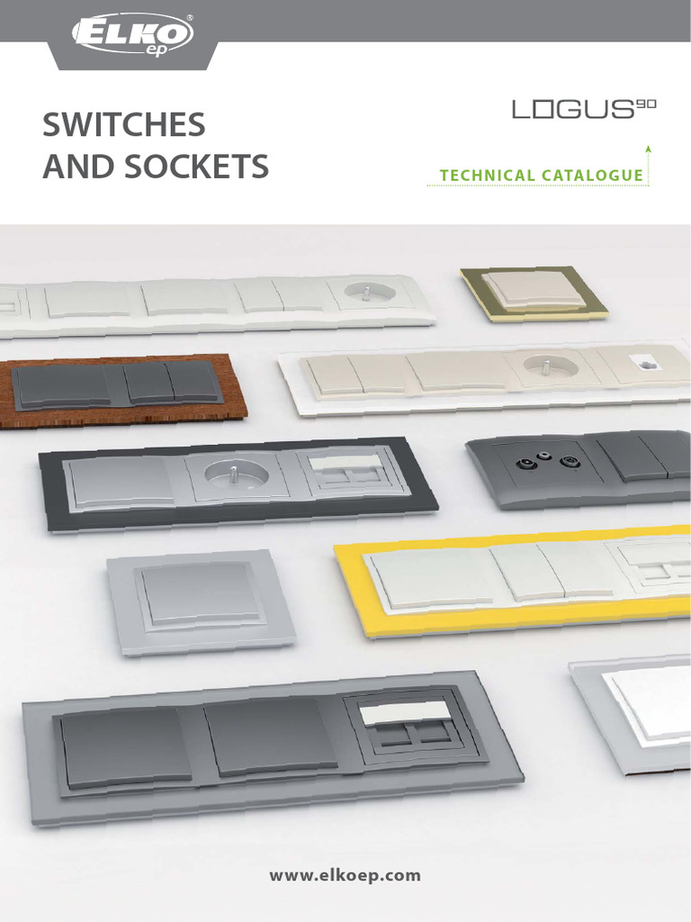 ELKO EP Technical Catalogue Overview | PDF | Electrical Connector | Switch