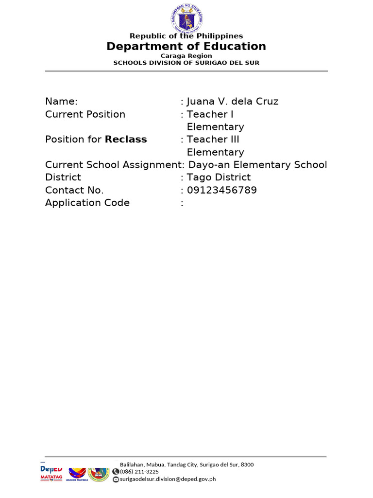 Reclass Cover-Page | PDF