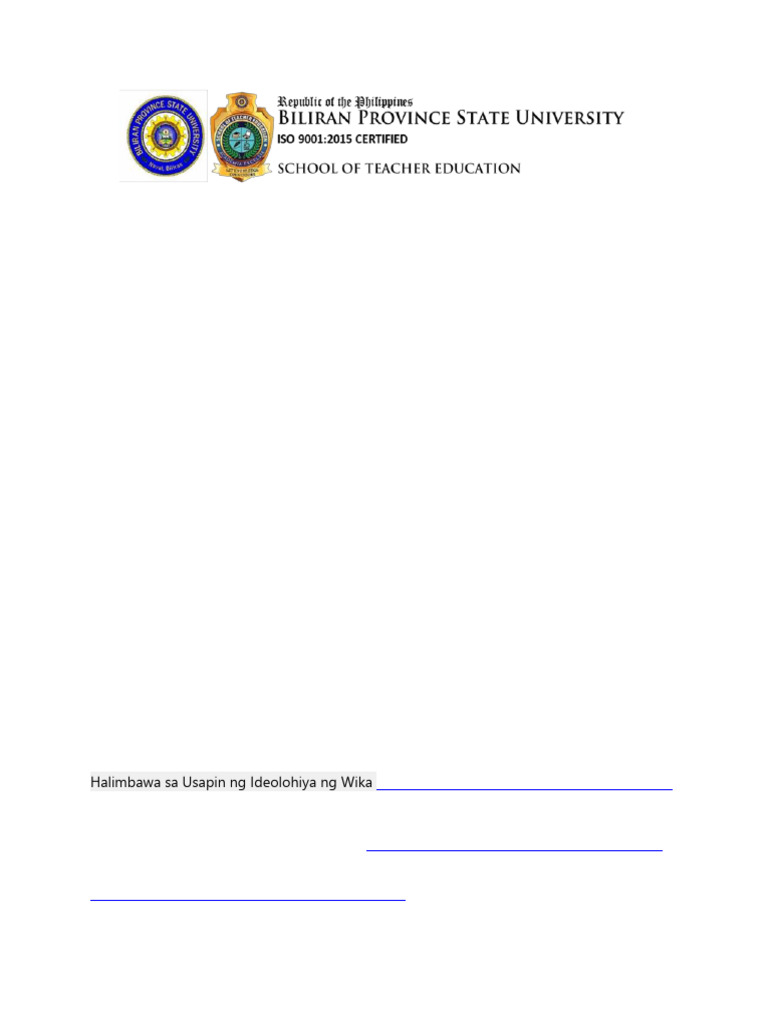 Pasulat Na Diskurso | PDF