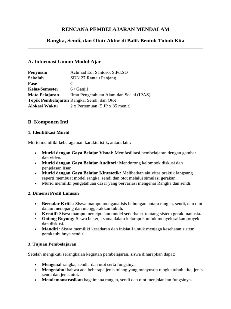 Replika Tangan dan Sistem Gerak Manusia | PDF
