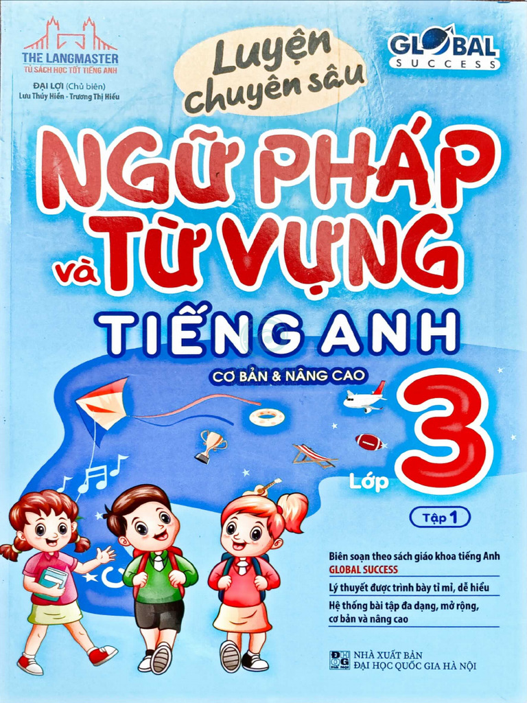 Ngu Phap Tu Vung Tieng Anh 3 Tap 1 | PDF