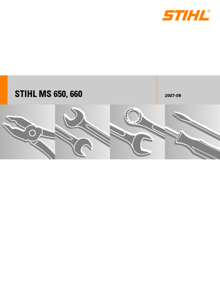 MS 650 | PDF | Parafuso | Motores