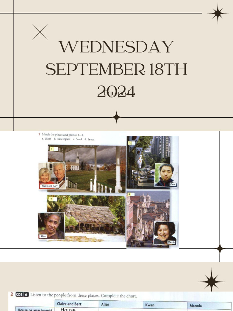 Wednesday September 18th 2024 | PDF