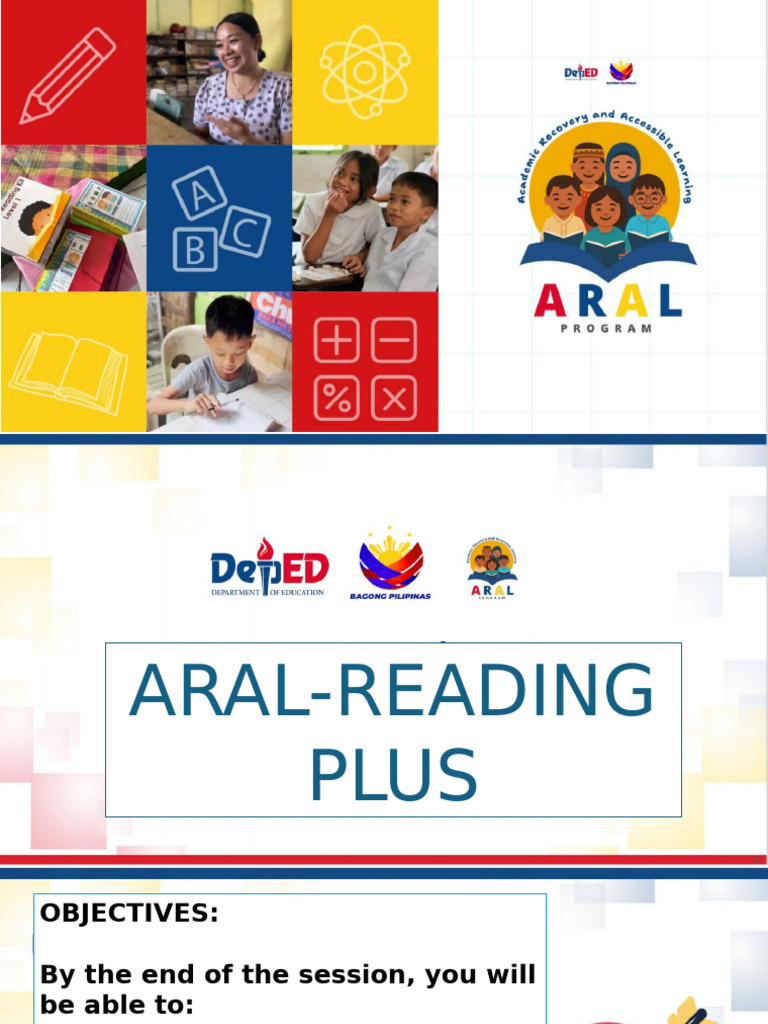 ARAL-Reading Plus Overview and Objectives | PDF
