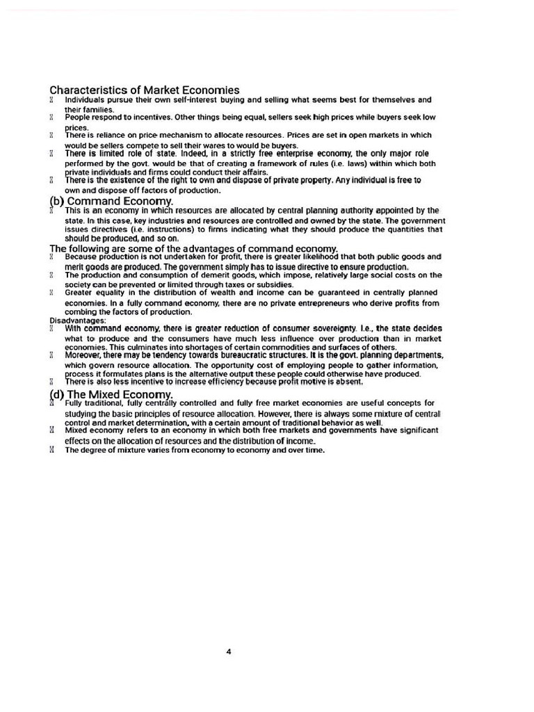 Elements of Economics | PDF