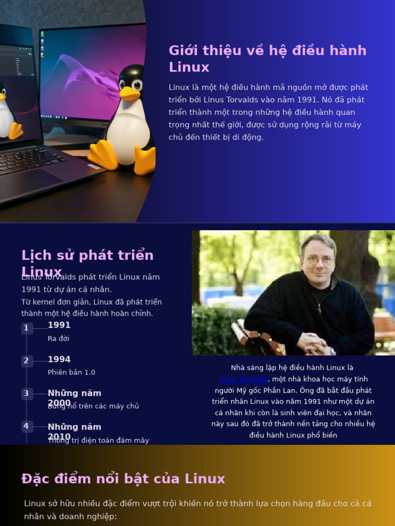 Gioi Thieu Ve He Djieu Hanh Linux | PDF