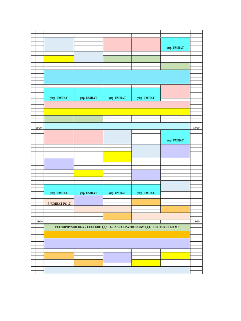 Prog Med Foreign Students 3 Winter Sem 4 | PDF | Pharmacology | Pathology