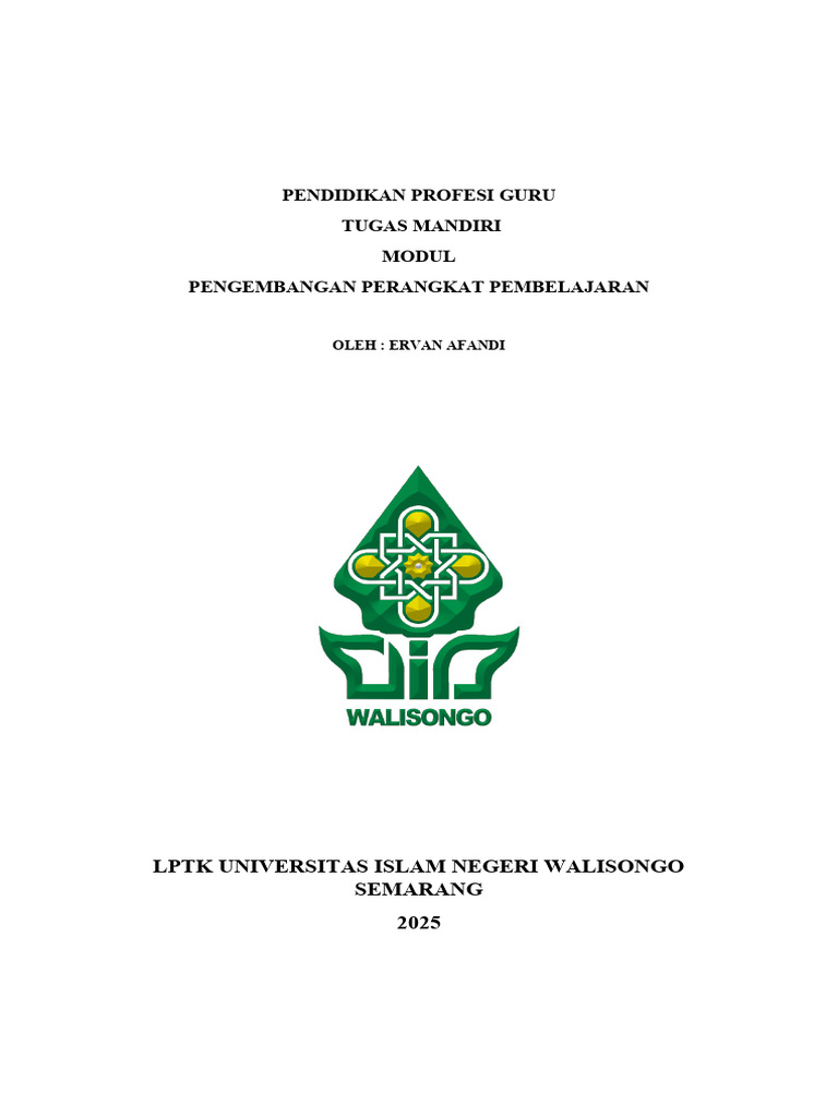 PPG Modul 3 Tugas Mandiri | PDF