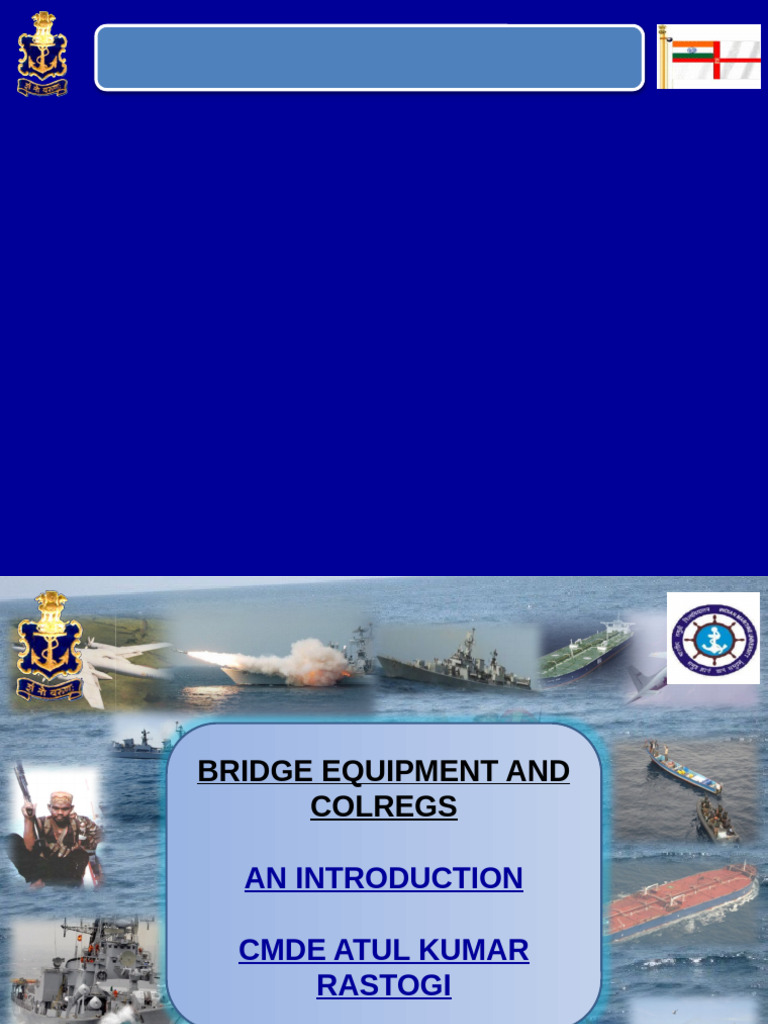 Bridge Equipment and COLREGs Overview | PDF