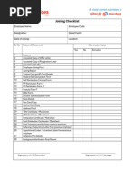 Essential 201 Files Documentation Checklist | PDF