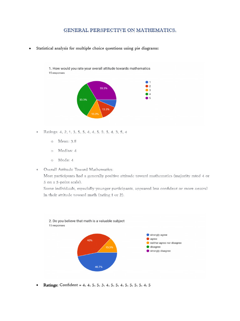 General Perspective On Mathematic1 | PDF | Mathematics | Learning
