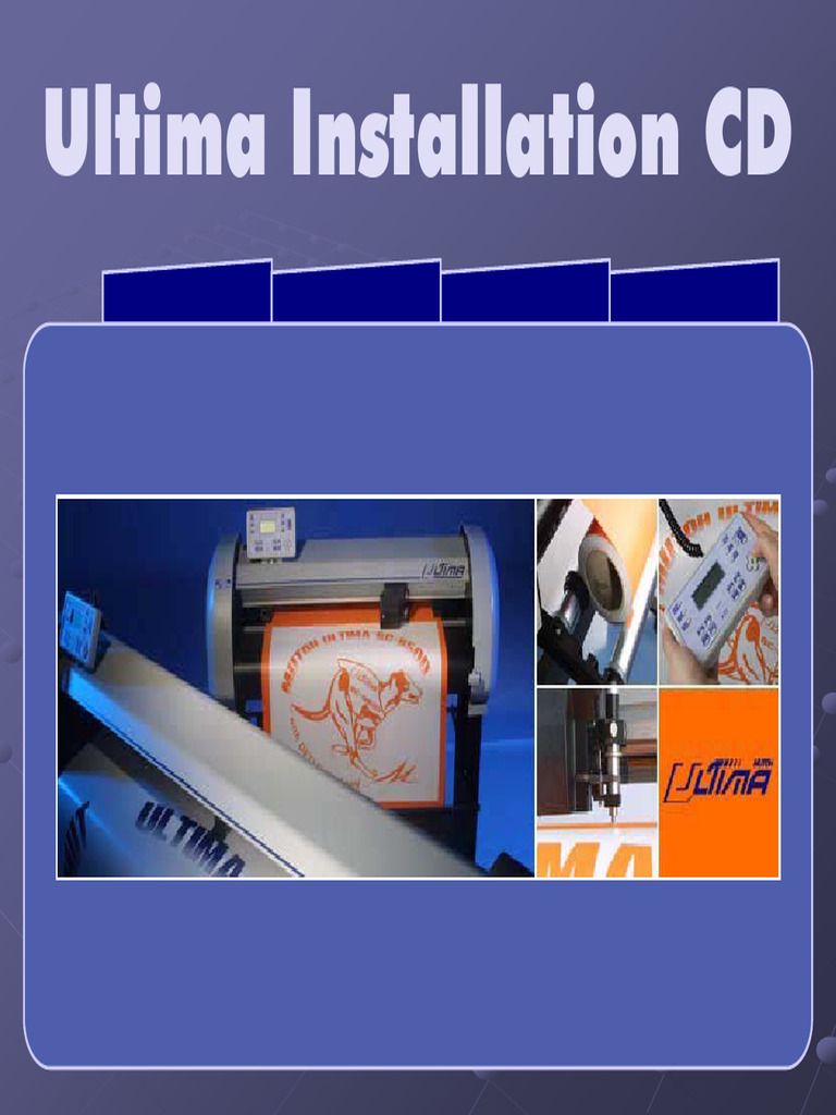 Ultima Installation CD Guide | PDF