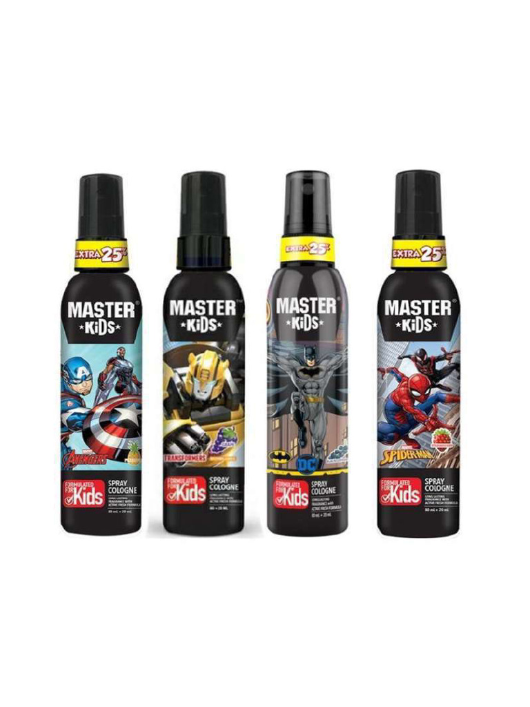 Master Kids Master Kids Spray Cologne Parfum Anak Anak 100 ML Full01 | PDF