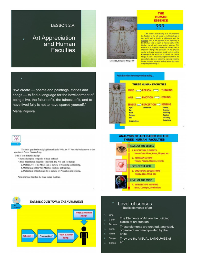 Art Appreciation Lesson 2 b5 Size | PDF