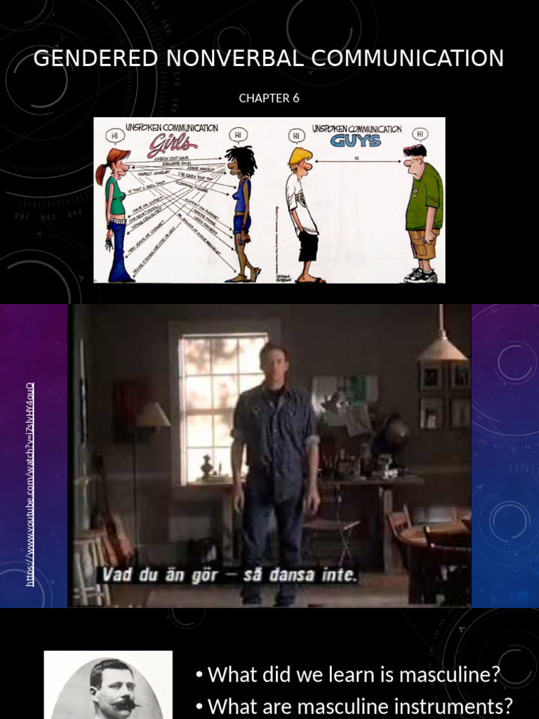 Chap 6 Gendered Nonverbal Communication | PDF | Nonverbal Communication ...