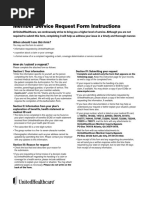 Ambetter Claim Dispute & Reconsideration Form | PDF