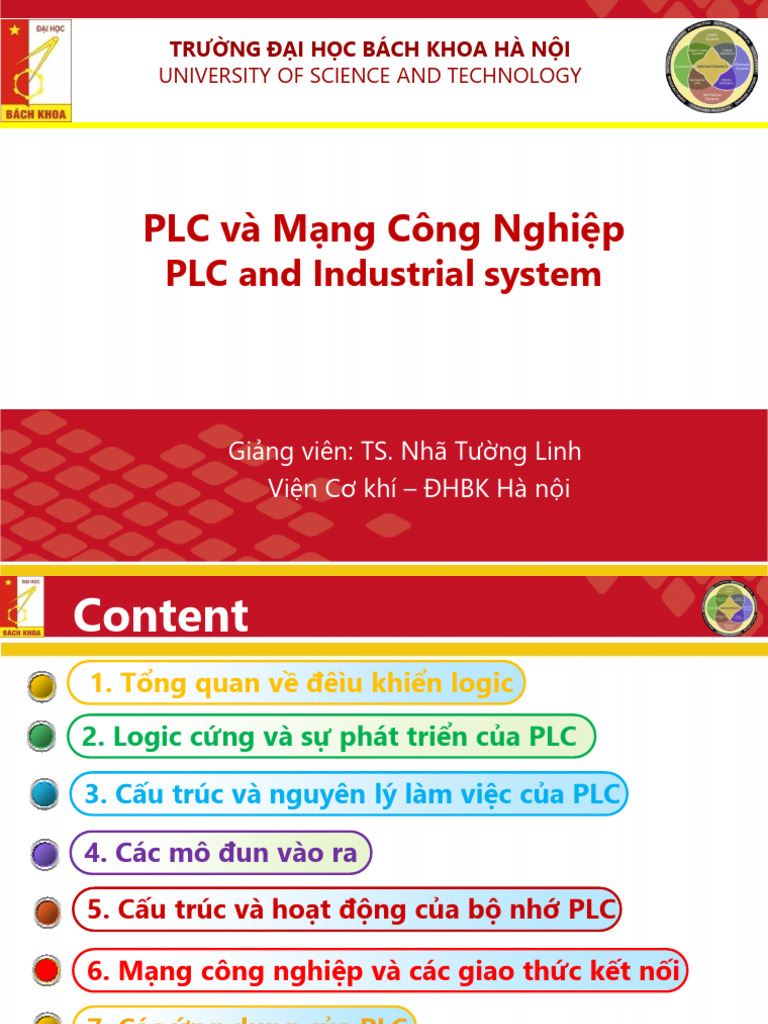C5. Cấu trúc và hoạt động của bộ nhớ PLC BP | PDF