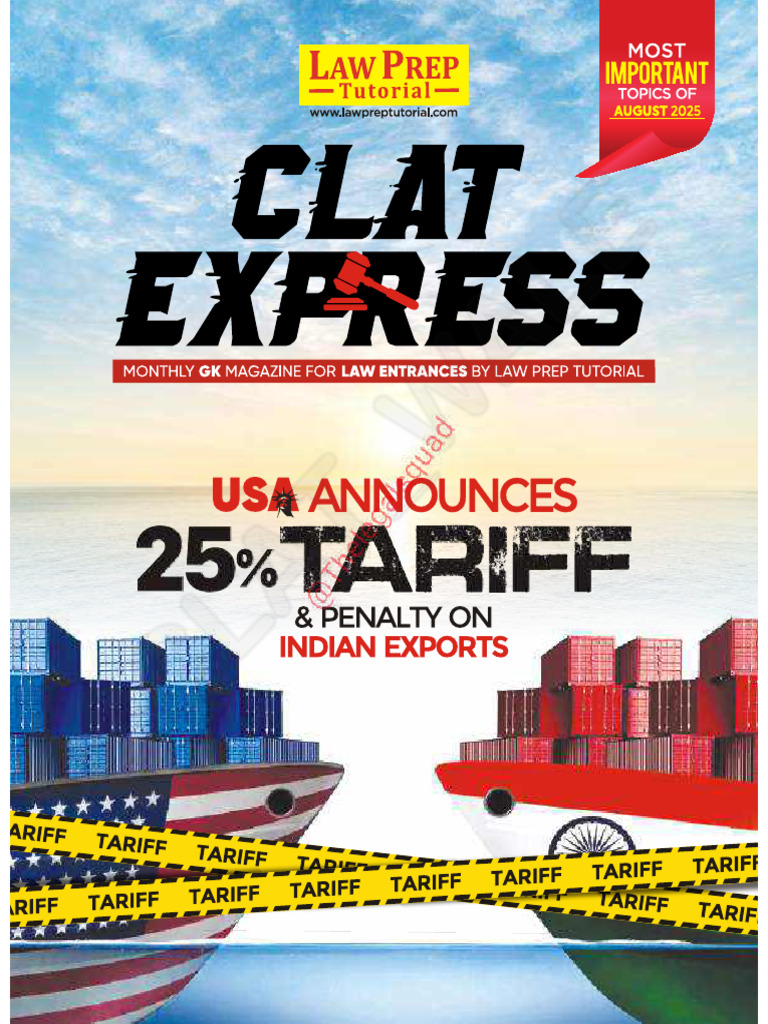 CLAT Express Aug 2025 Thelegalsquad (1)_compressed-compressed | PDF ...