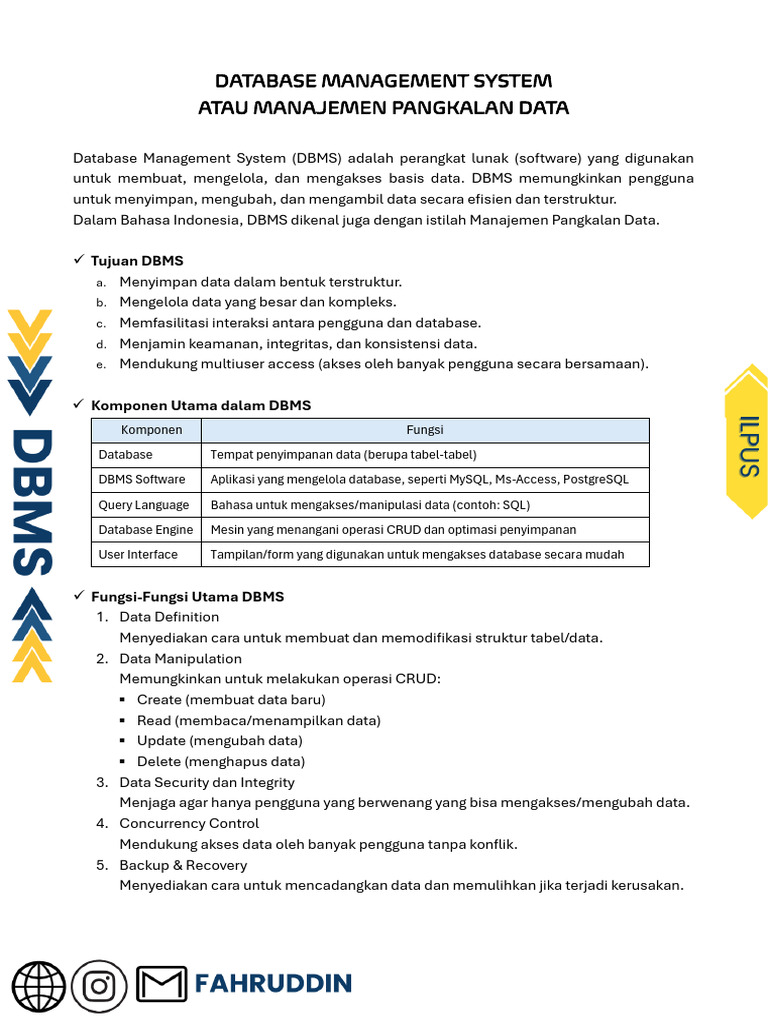DBMS (Database Management System) | PDF
