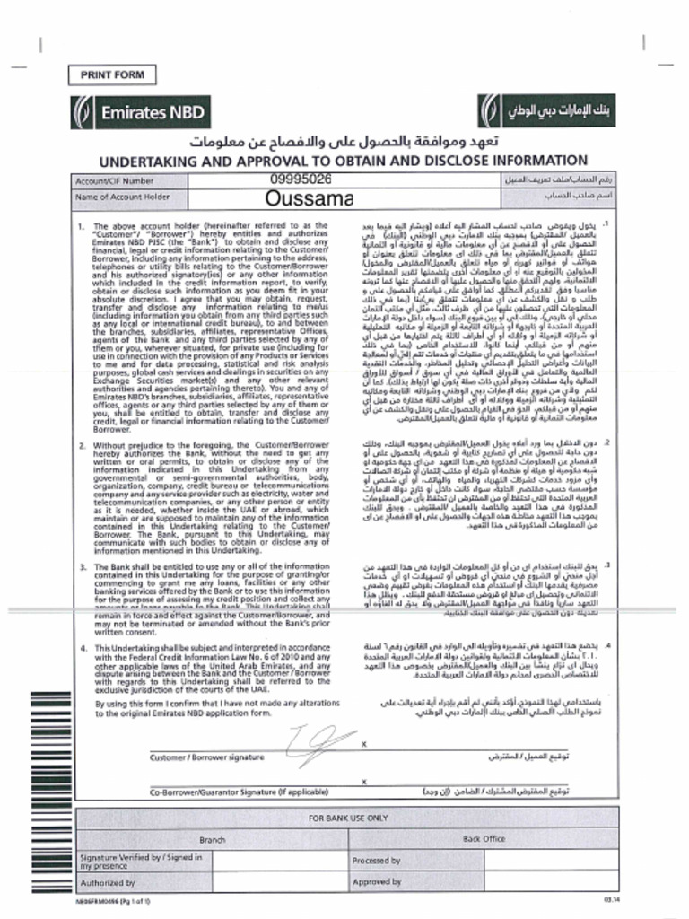 AECB Consent Form | PDF