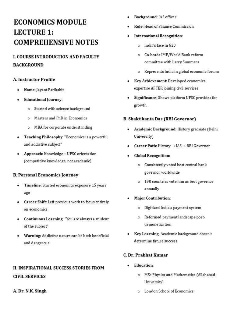 Economics Module Comprehensive 1 | PDF | Artificial Intelligence ...