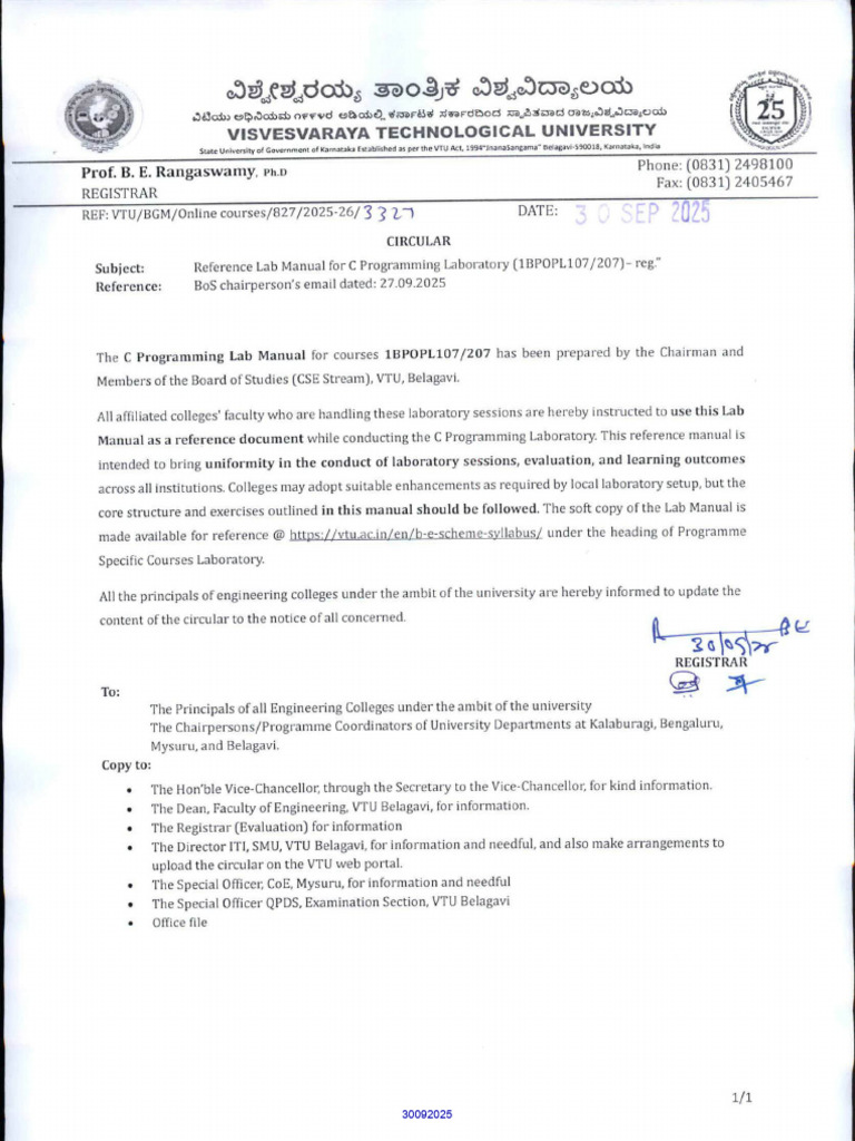 C Programming Lab Manual Overview | PDF | Mathematics | Computing