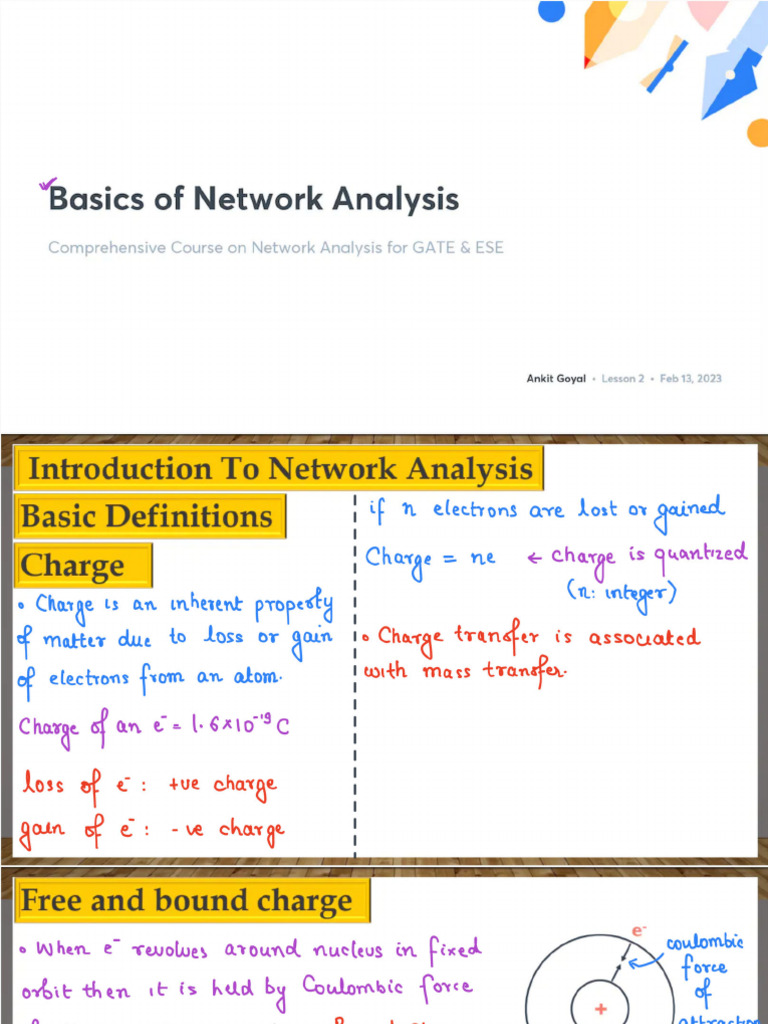 Basics of Network Analysis With Anno 1759772176624 | PDF