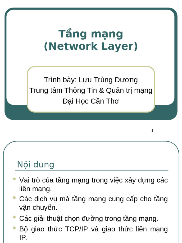 Chapter06 NetworkLayer | PDF