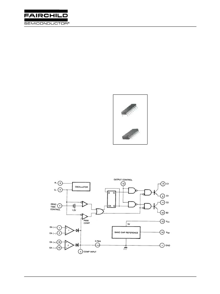 KA7500BD | PDF | Amplifier | Electronic Oscillator